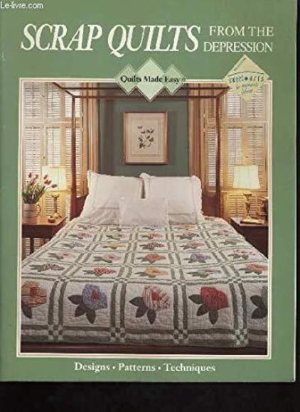 Other | Scrap Quilts Depression Leisure Arts Quilt Stitching Craft Book ...